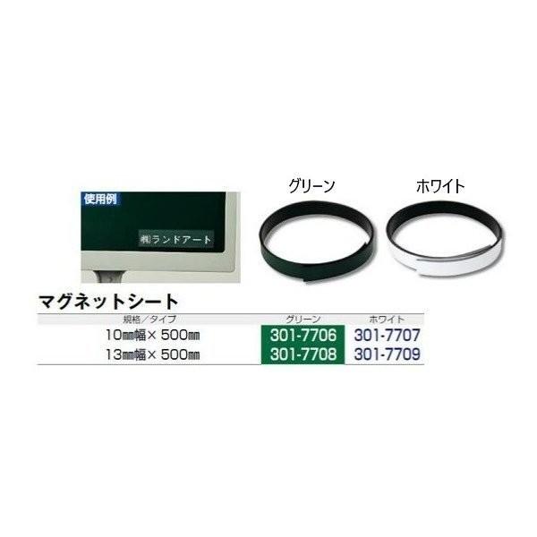 【商品説明】ハイビスカス携帯黒板に使えるマグネットシートです。[仕様]カラー：グリーン/ホワイト幅：13mm長さ:500mm