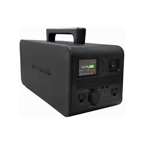 製品名：　ビッグパワーバッテリー　ＢＡ−2０００使用バッテリー：ＬｉＦｅＰＯ４（リン酸鉄リチウムイオンバッテリーバッテリー容量：２５．６Ｖ／４０．５Ａｈ　/　１，０３７Wh定格ＡＣ出力：１，０００Ｗ　最大出力：２，０００Ｗ出力周波数：50Ｈ...