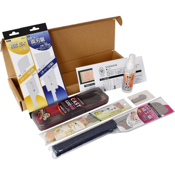 全てが MADE IN JAPANの品質。プロの切れ味を、はじめての方にも！このセットは、初めてのDIY やガーデニングを楽しむ方のために厳選した工具をセットにしています。木材・樹脂・庭木など、さまざまな素材を安全かつ快適に切断できるように...