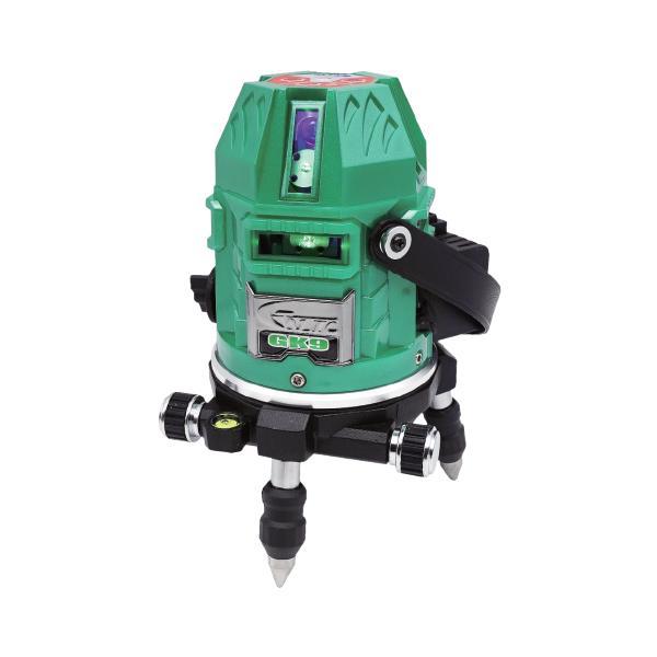 ジンバル整準リチウム電池モード切替２段階実測精度 ±1mm/7.5ｍ[仕様]精度：±1mm/7.5m機能：超高輝度可視光半導体レーザー：クラス2M明るさ切替：2段階使用距離(受光器使用時)：20mライン幅：1.5mm/5m防塵防滴：IP54...