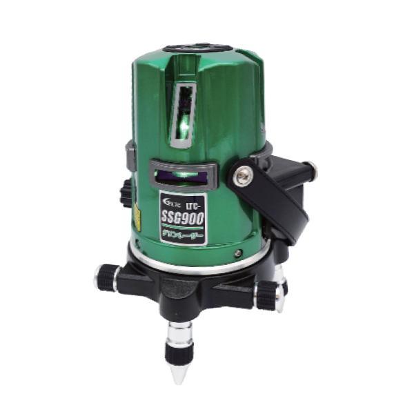 ジンバル整準ラインメモリーNI-MH充電池モード切替３段階実測精度 ±1mm/10ｍ[仕様]レーザー：グリーン光半導体レーザー       出力：クラス2M         実測精度：10mで±1mm以内(全方向)       ライン幅 3...