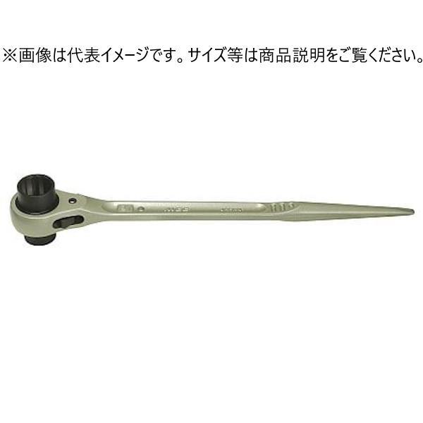 一体構造鍛造品ネジを締める、緩める、ソケットは安心の一体構造鍛造品。ソケット回転方向はワンタッチで転換。１２角穴ソケット１２角穴のソケットが６角ネジにピッタリフィット。ラチェット機構なのでソケットを差し替えることなく安全、確実な締め付け。最...