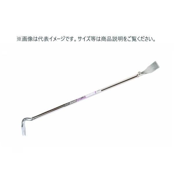 ●熱処理をした特殊鋼パイプを使用しています。製品が軽量のため、取り扱いやすく、疲れにい。作業性を向上させます。●頭部はハンマーで叩きやすい形状になっており、ハガシ作業で壁際の隙間などにハンマーで頭部を叩き込んで使用できます。また、鶴のような...