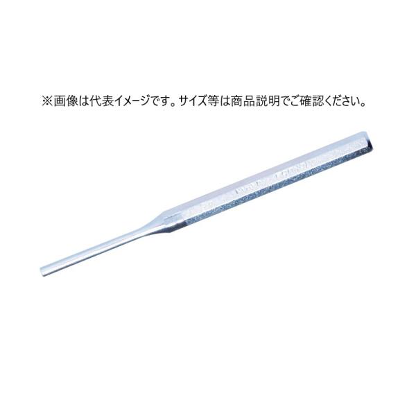 ●全体熱処理で高品質。非常に硬く耐久性があります。●用途深穴に使用しているテーパーピン、スプリングピン等の抜き作業に。[仕様]材質：特殊規格材熱処理：全体熱処理表面処理：ニッケル・クロムメッキサイズ（mm）：2.5 × 150重量：70g