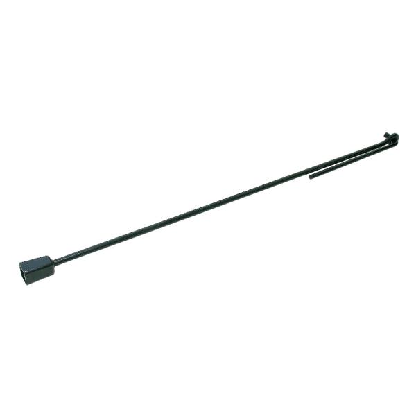 ●長い軸で開栓作業が楽にできます。●用途バルブの開閉作業[仕様]材質：機械構造用炭素鋼サイズ（mm）（全長 × 軸）：1500 × 19Φ重量：4670g