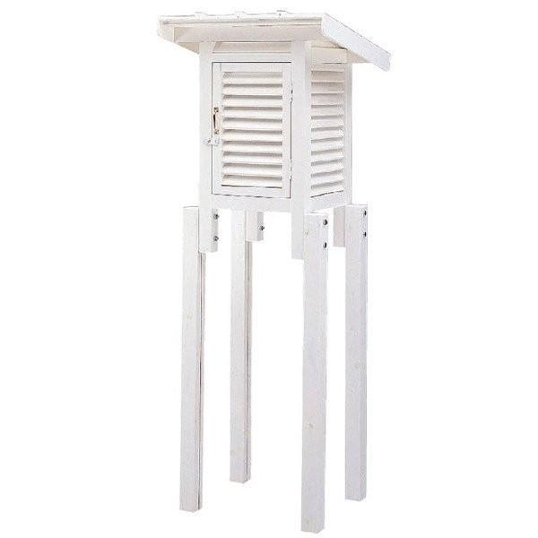 ■特長●組み立て不要で簡単設置。[仕様]タイプ： 片屋根内寸：300×300×450mm全高：1500mm標準三脚木脚付