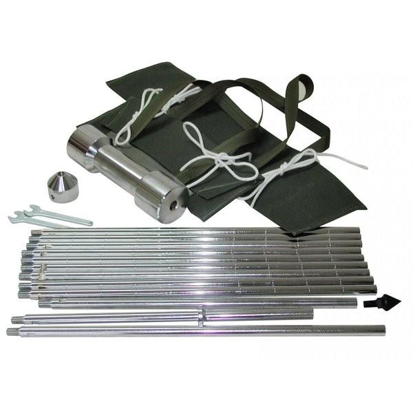 【商品代引不可】メーカー直送商品のため、代引決済はご利用いただけません。土の貫入抵抗を簡単に求める試験機[セット内容]■ コーン 先端角度60°　直径25mm（4.9?） 鋼製焼入れ × 1■ ロッド　φ16×500mm 5cm目盛付 × ...