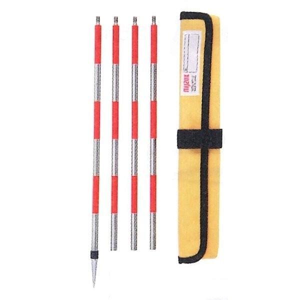 ●シルバー部分はステンレス素材に特殊なブラスト加工を施してあり、艶消しとなっています。●赤色部分は1mm厚の樹脂を採用し、樹脂自体が赤色素材の為、傷付いても色が剥がれ落ちません。■MPP-12 仕様(セット内容）30cm×φ9mm×4本　(...