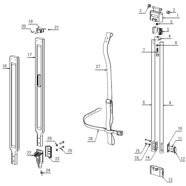 イラスト番号：1部品コード：702070MR