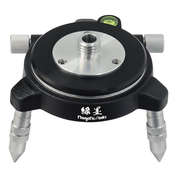 ●緑の斬撃に死角なし！全景カバーの相棒です。●グリーンレーザー緑墨用の360度水平回転台です。●微動回転ねじ付なので微調整が可能です。●5/8インチねじ三脚へも取り付けできます。[仕様]適用機種：GMW-4水平調整角度(°)：360三脚足長...