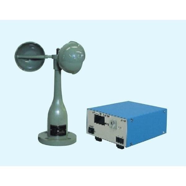 【仕様】[センサー]検出方法：無鉄心式4極交流発電機測定範囲：0〜60m/s（起動風速2.0m/s）外形寸法：φ308×365mm重量：1.0kg[メーター]測定範囲：2〜60m/s測定精度：10m/s以下　±0.5m/s　　　　　10m/...