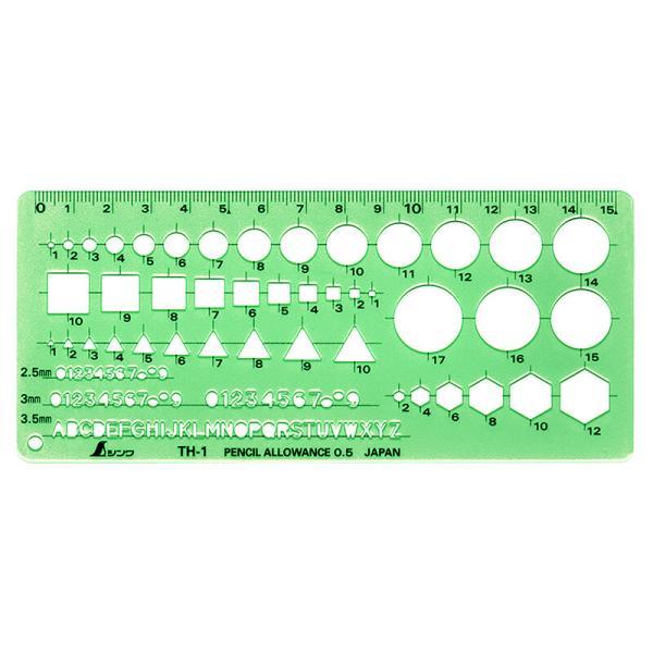 ●曲げても折れにくいIR樹脂を採用し、耐久性に優れています。●目に優しい色で、長時間の作業も疲れません。●コンピューター制御によるNC自動彫刻機でカットされているので、表示ラインとのズレが少なくカット面が滑らかで、美しく正確なラインが引けま...