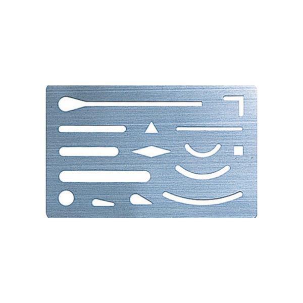 ●消したい所だけをキレイに消せます。[仕様]●本体サイズ 93×60×0.1mm●材質 ステンレス