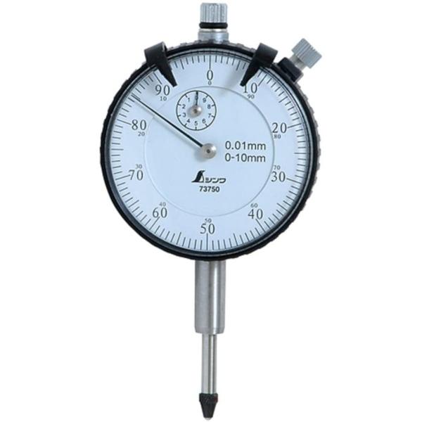 ●マグネットスタンドへの取り付けに便利な耳金付です。[仕様]●本体サイズ 107×55×44mm●製品質量 100g●目量 0.01mm●測定範囲 0〜10mm●外枠径 φ55mm●目盛仕様 ±0 - 50 - 100●全測定範囲指示誤差 ...