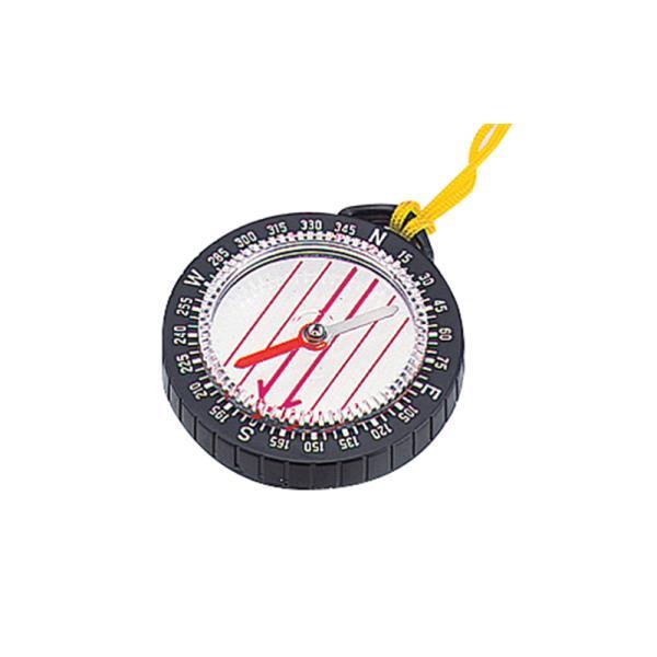 ●首に掛けられるひも付です。【仕様】●本体サイズ φ48×12mm●製品質量 16g●材質 本体：アクリル樹脂 度数盤を覆う表面：アセチ樹脂