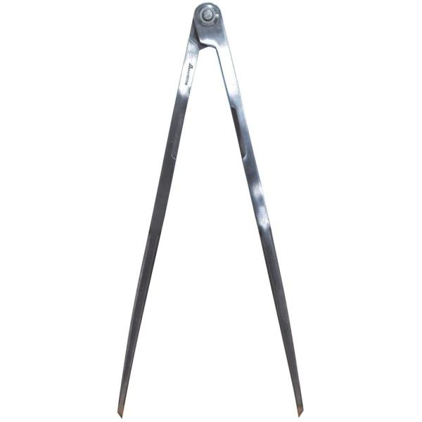 ●硬質クロムメッキ処理・熱処理等が施された硬い金属にもケガけます。●先端端超硬チップ付なので摩耗しにくく長持ちします。[仕様]●本体サイズ 400×27×25mm●使用範囲半径 400mm●製品質量 760g●材質：炭素鋼（先端超硬チップ）