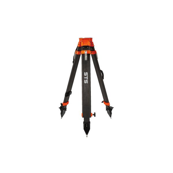 優れた安定性と軽量性を備えた高強度カーボンファイバー製三脚定心桿5/8インチ平面 68mmφ脚頭カバー簡単に伸縮できるレバータイプ持ち手ハンドル蝶ネジ地面をしっかりと捉える強固な石突開き防止バンド【標準付属品】・本体・脚頭カバー・六角レンチ...