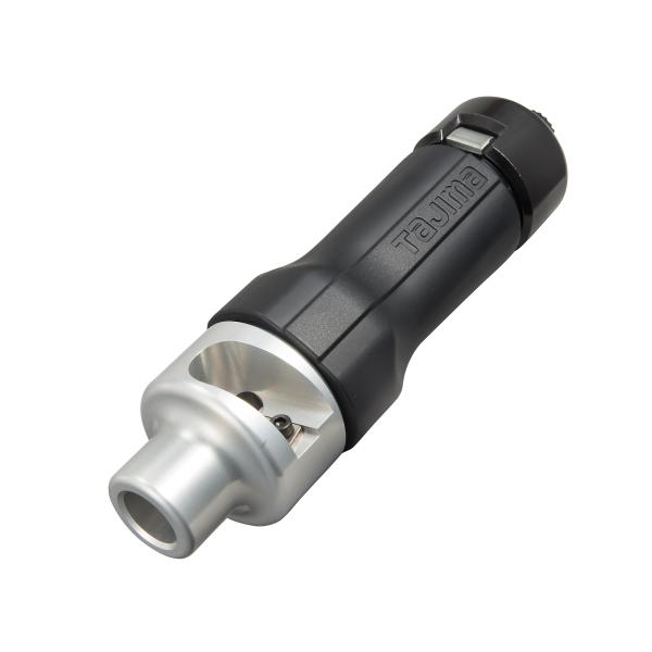 ●挿入口にケーブルを差し込み手で回転させるだけで被覆がはがせます●誰でも簡単、しかも精度は一定●剥き幅が調整できる「アジャスター式」●刃が欠けても交換可能な替刃式●握ったまま楽に剥がせるラチェット式グリップ●エコケーブル対応[仕様]適応ケー...