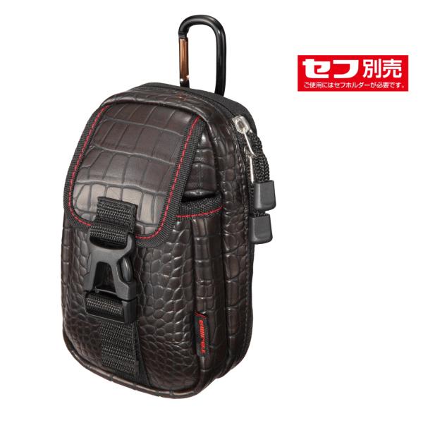 ※セフホルダーは別売となります。ご利用にはセフホルダーが必要になります●高強度でしなやかな高耐久合成皮革●ハーネス胸ベルトへ装着するパーツケース●ベルト固定用面ファスナー付き[仕様]セフ取付収納物総重：1 kgセフ：別売[材質]本体：ＰＶＣ...