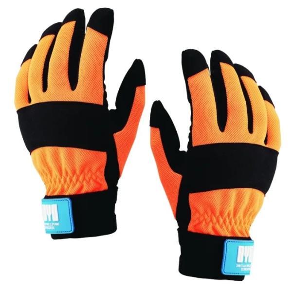 チェーンソーや刈払機の使用時、「傷害リスクを最小限に」と考えた山林作業防護具。親指の部分には動きやすく指先の感覚を重視した振動軽減素材を使用し、手の平側には親指に比べて厚めの振動軽減素材を採用した手袋。●手の甲側には軽量で速乾性の高いポリエ...