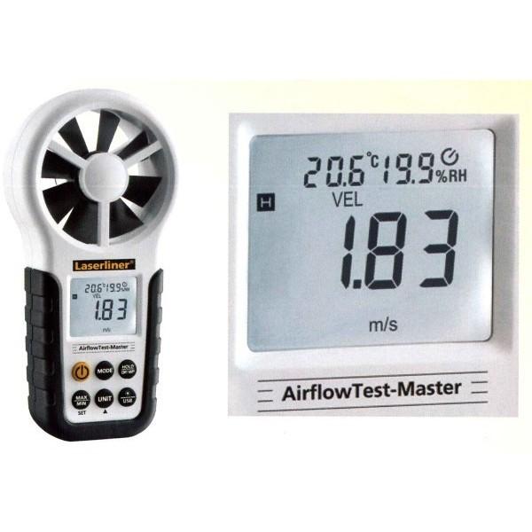 ●65mmの大型べーン●風速・風量・温度、湿度、露点温度●バックライト機能●最大値・最小値ワンタッチ表示●測定データ内部保存●付属のUSBケーブルでリアルタイムPC測定●三脚取付ネジ穴[仕様]【風速】測定範囲：0.8〜30m/s測定精度：±...