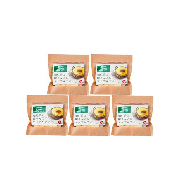 【発売日：2026年01月06日】リンクフード 和紅茶と輪りんごのアップルティーギフト 籠袋 2杯分×5袋 計10杯分、送料無料（離島配送不可）です。ギフト包装可能で、ご自宅用はもちろんのこと、プレゼント（お誕生日、敬老の日、御礼等）にもお...