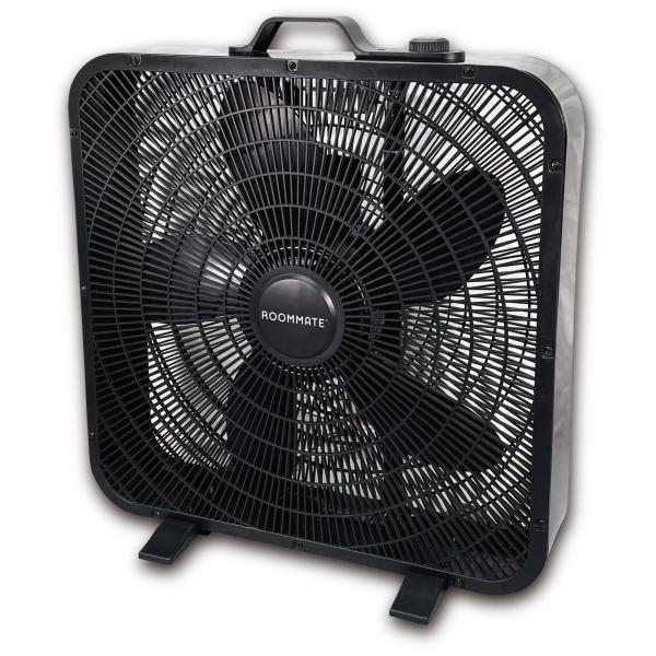 ROOMMATE ビッグサーキュレーター 45cm HBF50BK、送料無料（北海道、沖縄、離島配送不可）、直送品です。45cmのビッグサイズ羽根を搭載しながら、薄型・軽量化を実現した「ROOMMATE ビッグサーキュレーター HBF50B...