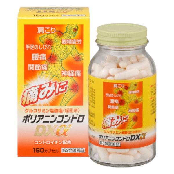 コンドロイチン硫酸エステルナトリウムに加え、ベンフォチアミン(ビタミンB1誘導体)、ビタミンB2・B6・B12、ビタミンEを配合したビタミン製剤です。さらに緩衝剤としてグルコサミン塩酸塩を配合。神経痛、筋肉痛、関節痛、腰痛、肩こり、五十肩、...