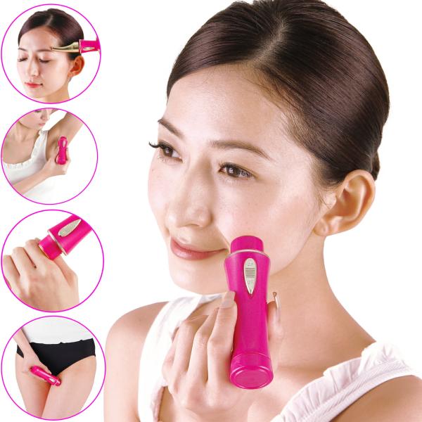 顔・ボディ・VIOまで対応する日本製の電動ミニシェーバー「miniノヘアLight 4C Plus」。眉毛や鼻毛、顔の産毛など気になるムダ毛を手軽にケアできます。コンパクトな小型サイズで化粧ポーチにも入るため、旅行や外出先でも使いやすいレデ...