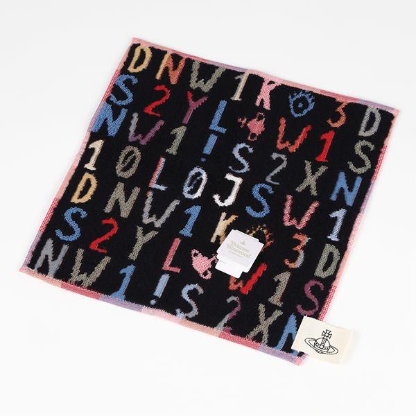 新品　ヴィヴィアン・ウエストウッド　タオルハンカチ　v5388商品のサイズ実測サイズ　２５cm×２５cm商品の紹介素材：綿１００％カラー：ブラック系ヴィヴィアンウエストウッドのタオルハンカチです。オーブプリントのループがポイントです。商品状...