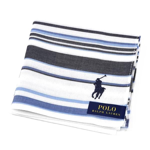 新品　ラルフローレン　ハンカチ　RL5495商品のサイズ実測サイズ　４７cm×４７cm実測サイズの多少の誤差はご容赦ください。商品の紹介素材：綿１００％カラー：ボーダー柄ラルフローレンのハンカチです。ポニーの刺繍がポイントです。商品状態新品...