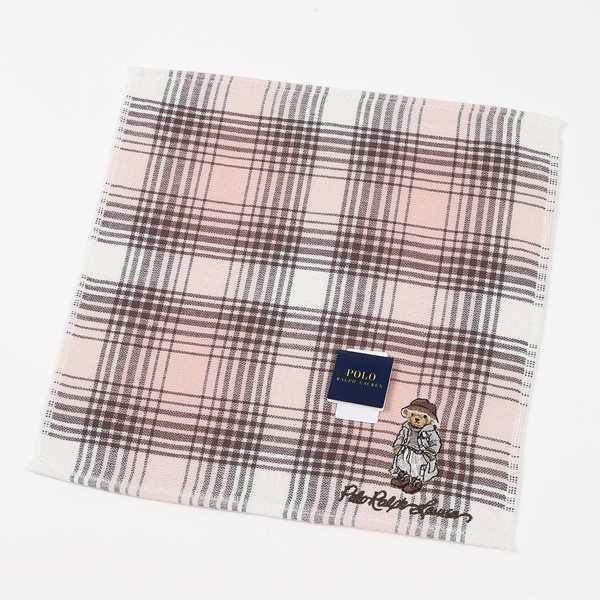 新品　ラルフローレン　タオルハンカチ　RL6107商品のサイズ実測サイズ　２５cm×２５cm実測サイズの多少の誤差はご容赦ください。商品の紹介素材：綿１００％カラー：チェック柄ラルフローレンのタオルハンカチです。ポロベアの刺繍がポイントです...