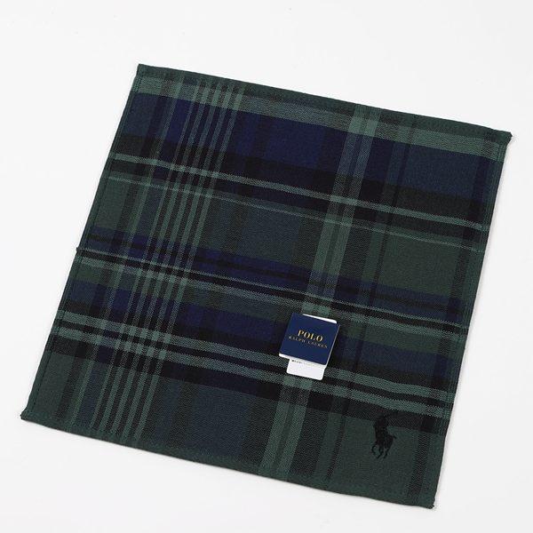 新品　ラルフローレン　タオルハンカチ　RL6138商品のサイズ実測サイズ　２５cm×２５cm実測サイズの多少の誤差はご容赦ください。商品の紹介素材：綿１００％カラー：グリーン系チェック柄ラルフローレンのタオルハンカチです。ポニーの刺繍がポイ...