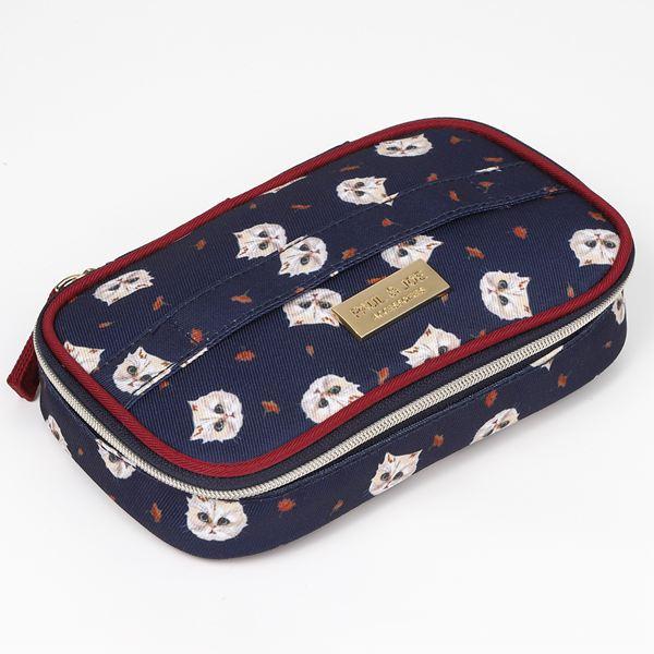 新品　ポール＆ジョー　PAUL&amp;JOE 薄型バニティポーチ　PJ5576【　ギフト　プレゼント　ブランド　レディース　女性　母の日　ホワイトデー　クリスマス　】商品のサイズ実測サイズ　W１７cm×H３cm×D１１cm実測サイズの多少...