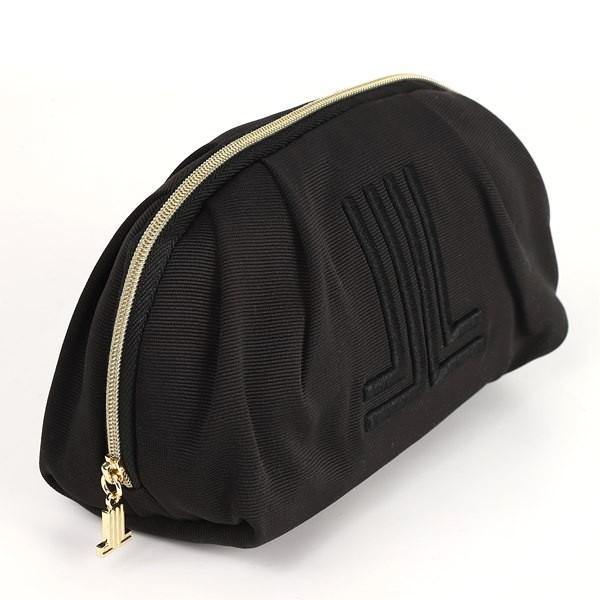 ランバン　LANVIN　ポーチ　LV6472商品のサイズ実測サイズ　W18cm×H11cm×D8cm※実測サイズの多少の誤差はご容赦ください。商品の紹介素材：表地　ポリエステル100％　裏地　ポリエステル100％カラー：ブラック仕様：メッシ...