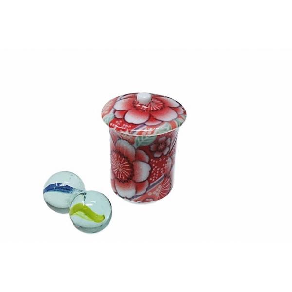 日本製　美濃焼　ACS WEB SHOP オリジナル商品電子レンジ、食器洗い機OK。材質：磁器　質感：つややか サイズ：3.2cm 高4.3cm手作業での下絵付けの為、絵柄位置は写真と若干異なる場合が御座います。Copyright (C)M...