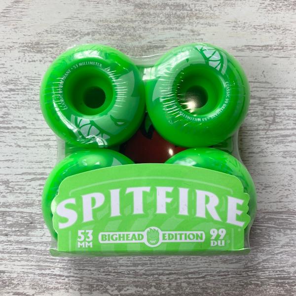 【SPITFIRE】 MODEL: NEON BIGHEADSHAPE: BIGHEADCOLOR : GREENSIZE :  53mm 硬さ : 99D (予めご了承下さい)※実店舗との店頭販売と在庫を共有して販売しております。 ご注文...
