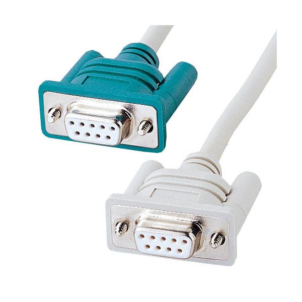 □SANWA SUPPLY RS-232Cケーブル(モデム・TA用・2m)□DOS/Vパソコンとモデム・TA(ターミナルアダプタ)等の周辺機器(DCE)、または切替器(SW-CP21SP等)を接続するケーブルです。※TAの接続にはケーブル長...