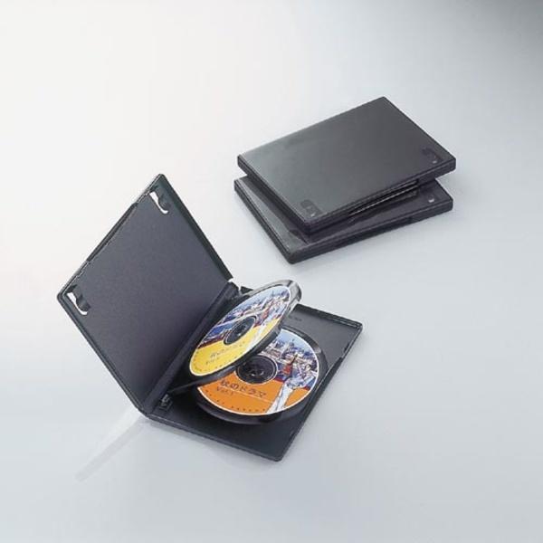 □エレコム DVDトールケース CCD-DVD07シリーズ□軽くて割れにくいポリプロピレン樹脂製のトールケース3枚収納、お得な3枚組。□標準の厚みで3枚収納可能。□ブックレットも収納できます。内寸(幅)122×(奥行)2.5×(高さ)185...