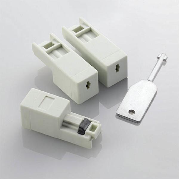 □エレコム ネットワークセキュリティ(ハブポート装着用)□LAN用のハブの空きポートに差込み、空きポートの無断使用や誤使用によるネットワーク障害を防止する鍵付きのプロテクタ□オフィスからご家庭まで幅広く利用可能□空きポートへのホコリの侵入も防止