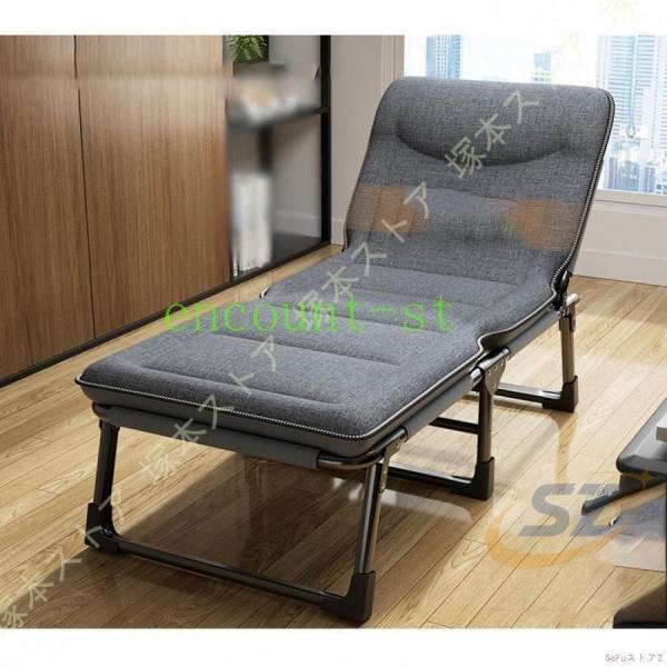 商品の説明 商品内容：単品、サイドポケット、3Dヘッドレスト（マットレス一体型）。サイズ：展開寸法：170*60*30CM。折りたたみ寸法：60*15*62CM。1 ~ 3 cmの誤差があります。重量約6.45KG。耐荷重150KG。4段階...