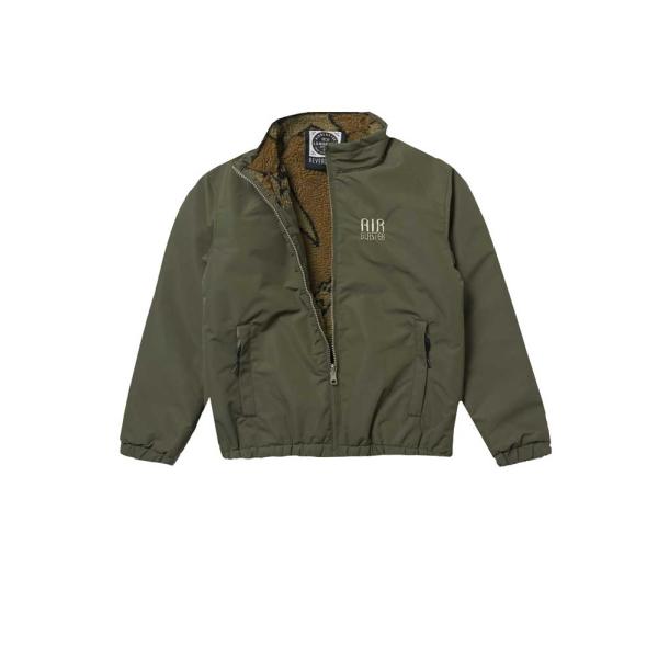 AIRBLASTER (エアブラスター）DOUBLE PUFF JACKECOLOR　: (Lizard/Tan Terry )SIZE : Lリバーシブルジャケット2倍の楽しさと2倍の汎用性を持つリバーシブルアクション。プリントされた27...