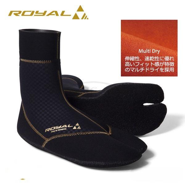 ■ジャパンマテリアル使用のハイグレードサーフアクセサリー「MAGIC」■MAGIC Royal Hybrid Soxストレスのないフィット感抜群の履き心地の先割れタイプ1.先割れ派より指示されるロングセラーモデル、ウォーターブロック仕様の設...
