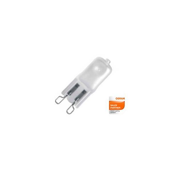ＨＡＬＯＰＩＮ（ハロピン） ◆メーカー◆ 　ＯＳＲＡＭ◆バルブ仕様◆　フロスト◆ 色温度 ◆ 　2700ケルビン ◆消費電力◆ 40W◆ 寸法 ◆ バルブ径 13mm　長さ 41mm　◆ 平均演色評価数◆　Ra100　◆ 口金 ◆　Ｇ９◆ ...