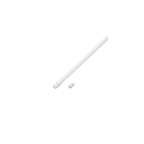 直管ＬＥＤグロースタータ器具専用　工事不要（専用グロー付） ◆メーカー◆ 　YAZAWA(ヤザワ）◆ 光源色 ◆ 　昼白色・5000ケルビン ◆定格入力電圧◆　100-240V◆ランプ電力◆ 13.9W◆ 寸法 ◆ 管長　1198mm　管径...