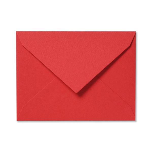 ピュアレッドのミニ封筒です。