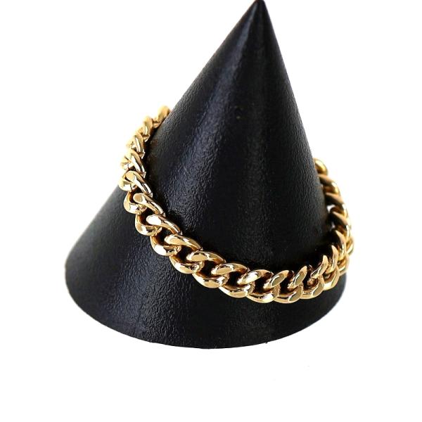 キヘイ 18K イエローゴールド 二面 喜平リング 1g 1グラム 2g メンズ レディース ユニセックス アクセサリー 中古 アクトワンヤフー店 送料無料