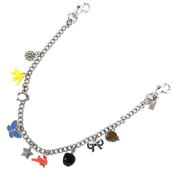 COACH チャーム付チェーンアクセサリー 両側フック メンズ レディース 中古   アクトワンヤフー店 送料無料
