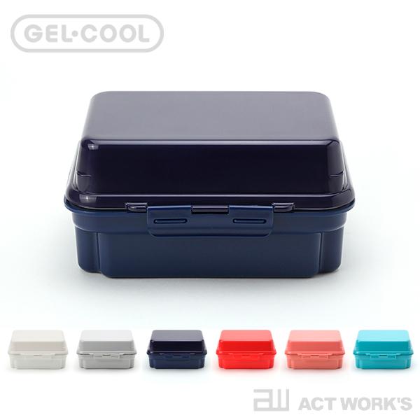 商品名：GEL-COOL plus deli 2段サイズ：約W16.6×D12.5×H8.1cm素材：［保冷フタ］ABS樹脂［本体・留め具］ポリプロピレン［上段中フタ］SEBS樹脂熱可塑性エラストマー［パッキン］シリコンゴム容量：上段 約3...
