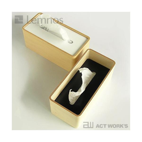 1枚のプライウッドをぐるりとラウンドさせた、シンプルながらぬくもりのあるデザインのティッシュケースです。コンパクトサイズ（薄型）のティッシュケースを2箱まで収納できるサイズなので、人数の多いファミリーにもぴったりです。箱型だけでなく、簡易包...